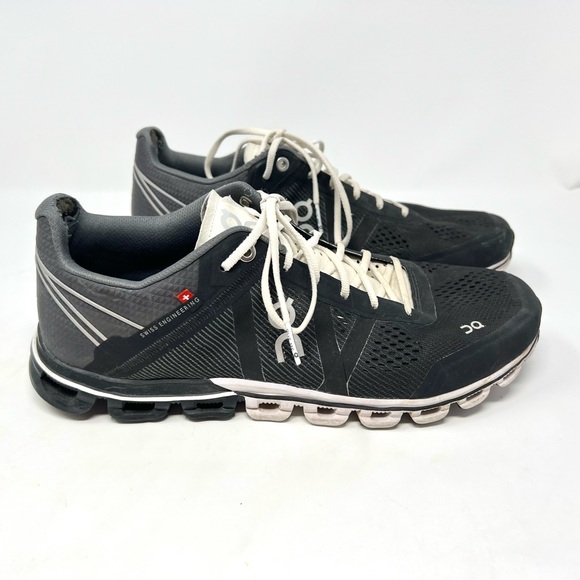 cloudflow | Shoes | On Swiss Engineering Cloudflow Grey Running Shoes Sneakers Size W 9 | Poshmark
